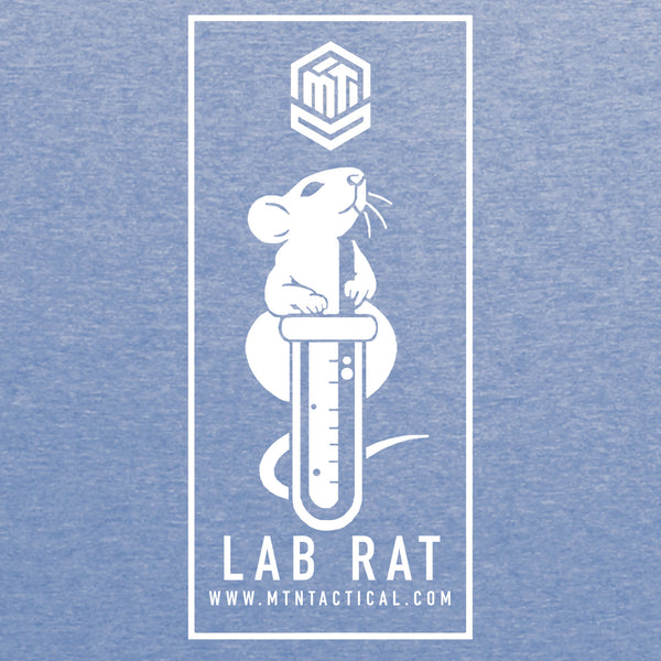MTI Lab Rat T-Shirt - Blue Triblend – Mountain Tactical Institute Gear ...